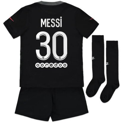 Messi PSG 21/22 Third Kids Kit by Nike - SoccerArmor