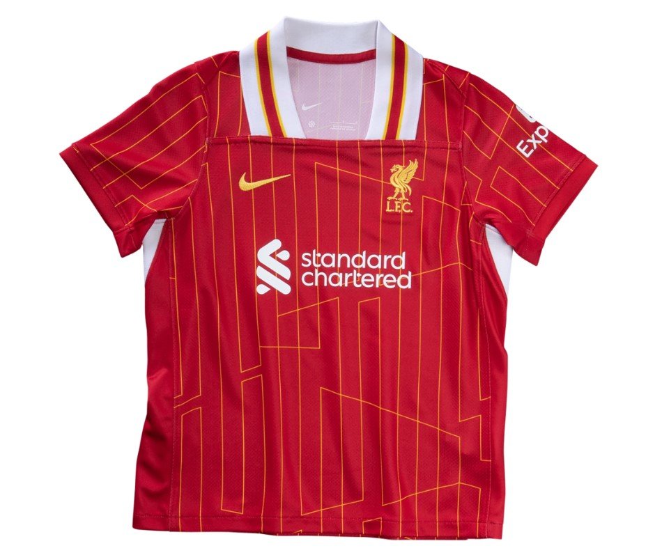 M.Salah Liverpool 24/25 Home Kids Kit - SoccerArmor