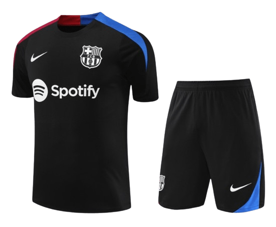 Barcelona 24/25 Training Kit (Black) - SoccerArmor