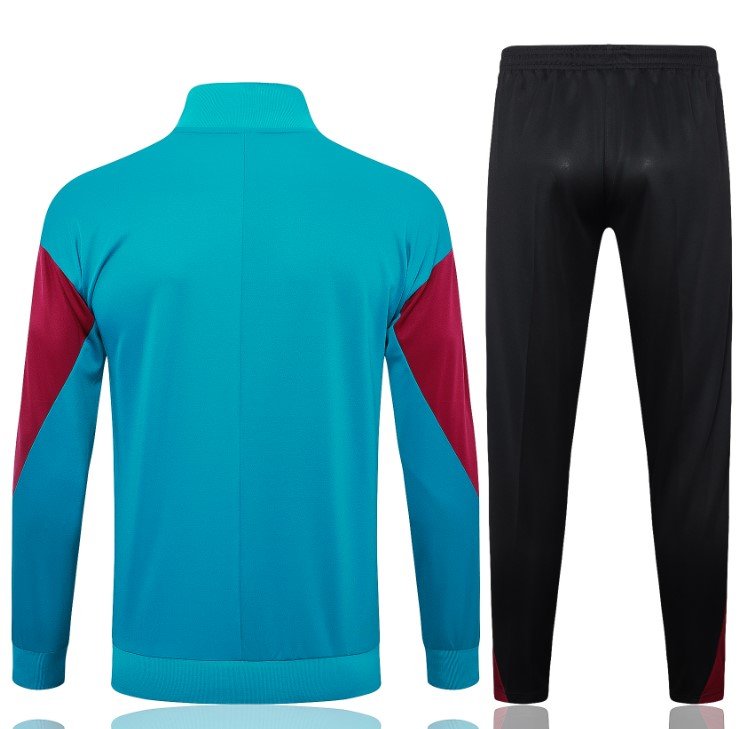 PSG 24/25 Tracksuit (Light Blue) - SoccerArmor