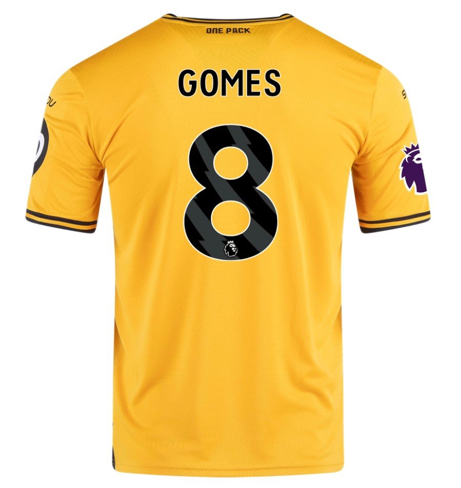 Gomes Wolves 24/25 Home Jersey - SoccerArmor