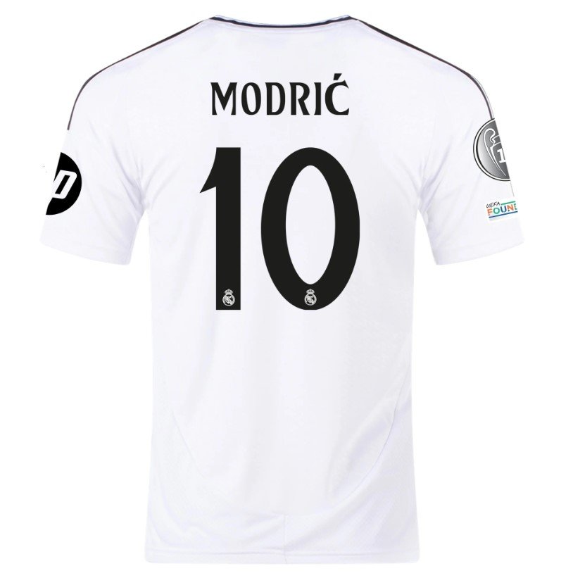 Modrić Real Madrid 24/25 UCL Home Jersey - SoccerArmor