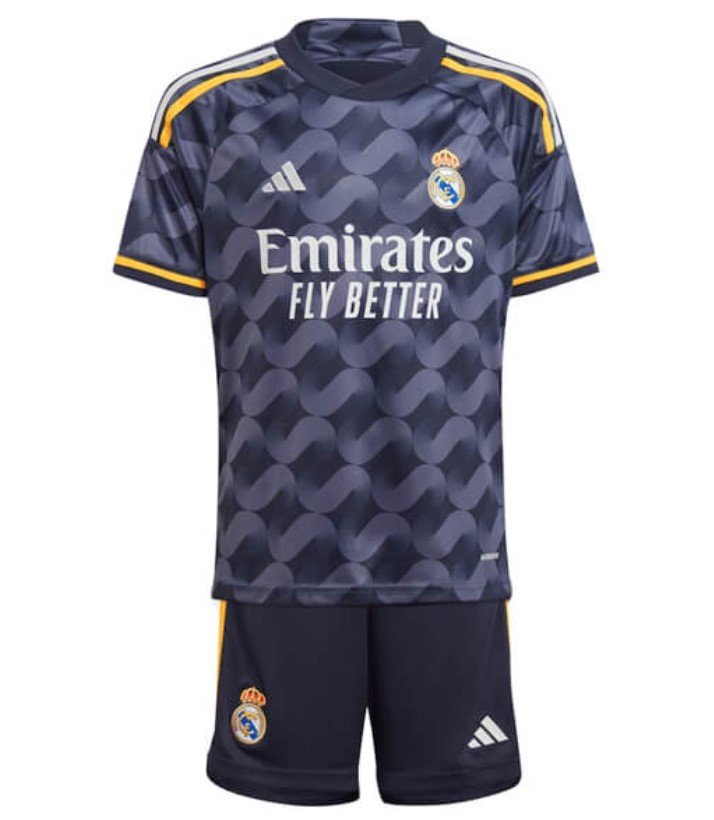 Real Madrid 23/24 Away Kids Kit - SoccerArmor