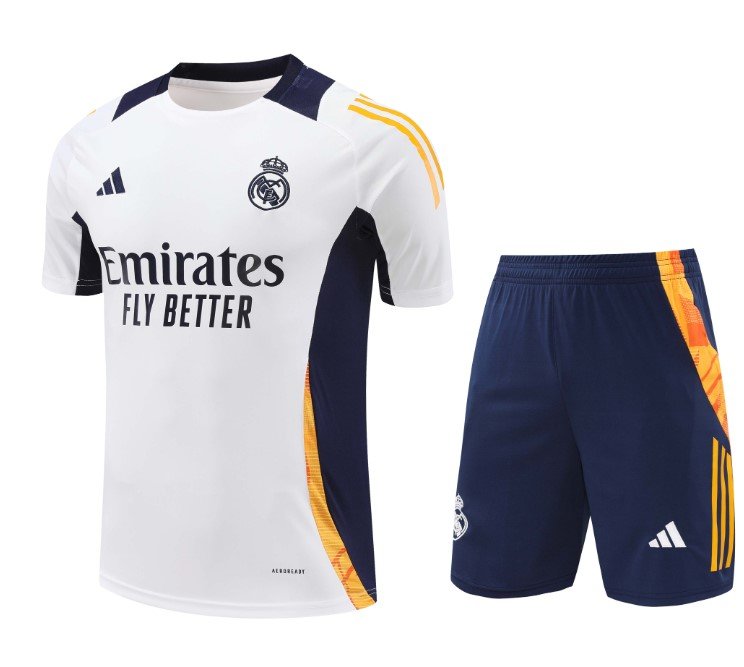 Real Madrid 24/25 Training Kit (White) - SoccerArmor