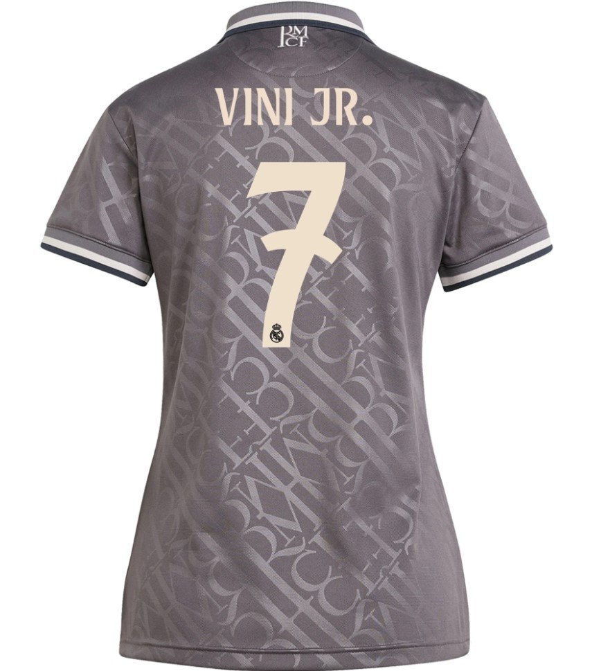 Vini Jr. Real Madrid 24/25 Women's Third Jersey - SoccerArmor