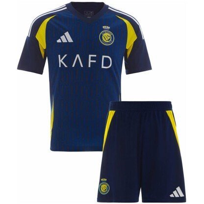 Al-Nassr FC 24/25 Away Kids Kit - SoccerArmor