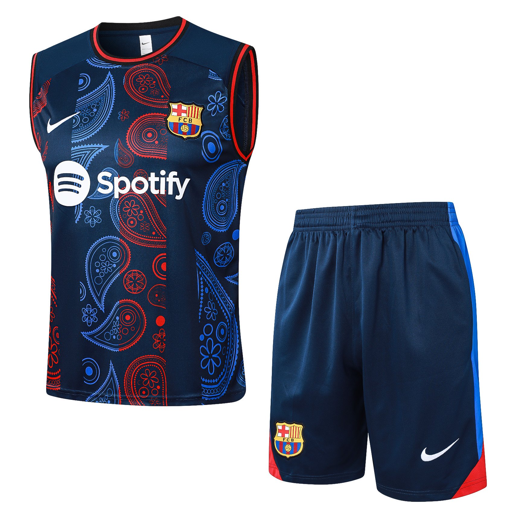 Barcelona 24/25 Sleeveless Training Set - SoccerArmor