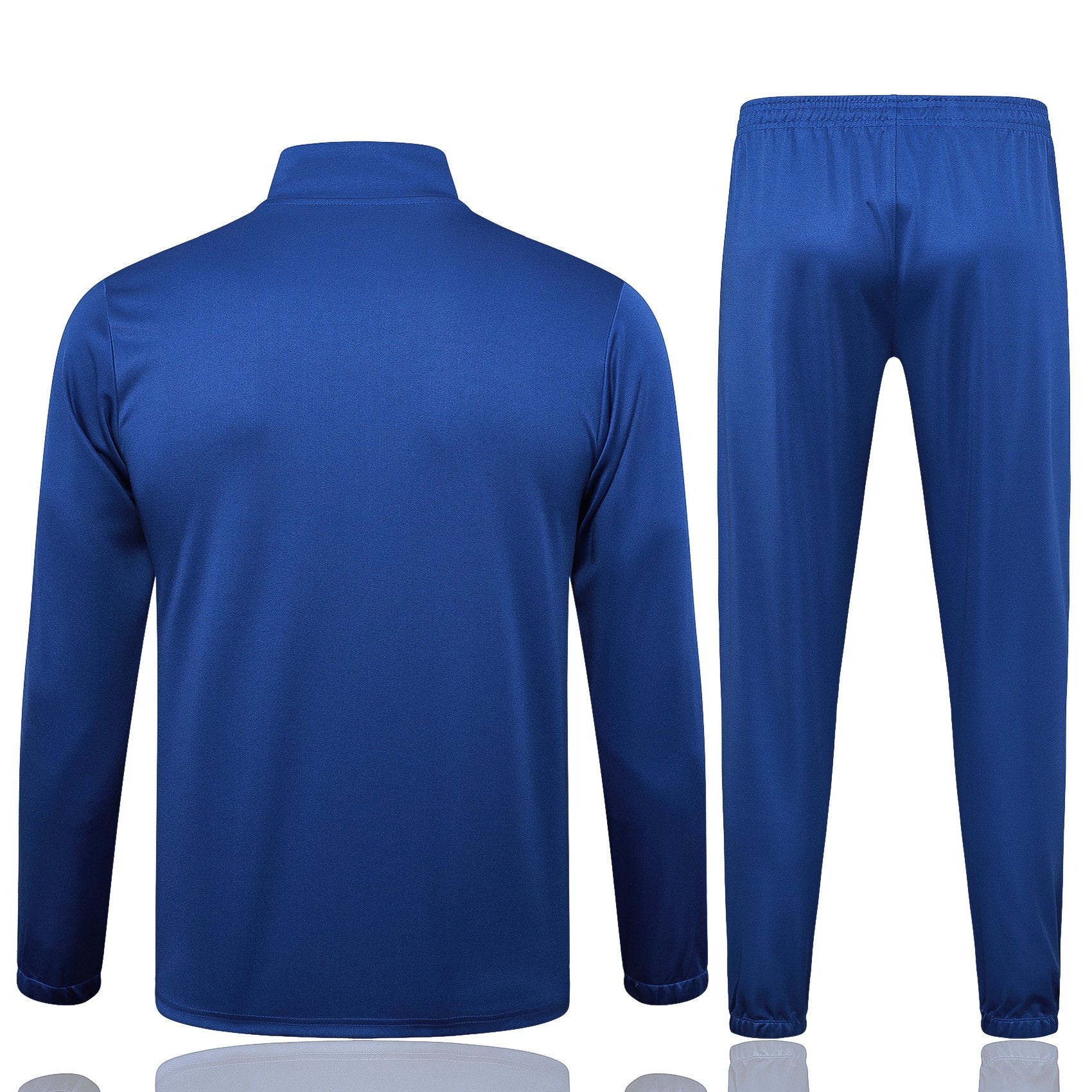 Brazil 24/25 Full-Zip Tracksuit – Dark Blue - SoccerArmor
