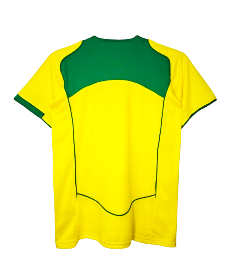 Brazil 2004 Home Jersey - SoccerArmor