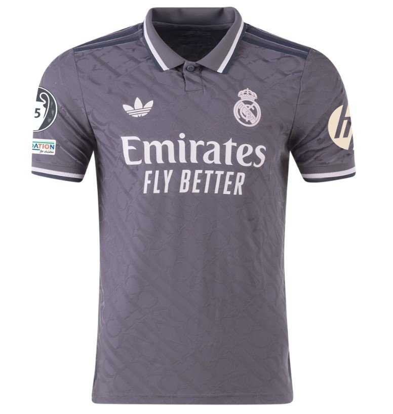 Real Madrid 24/25 UCL Authentic Third Jersey - SoccerArmor