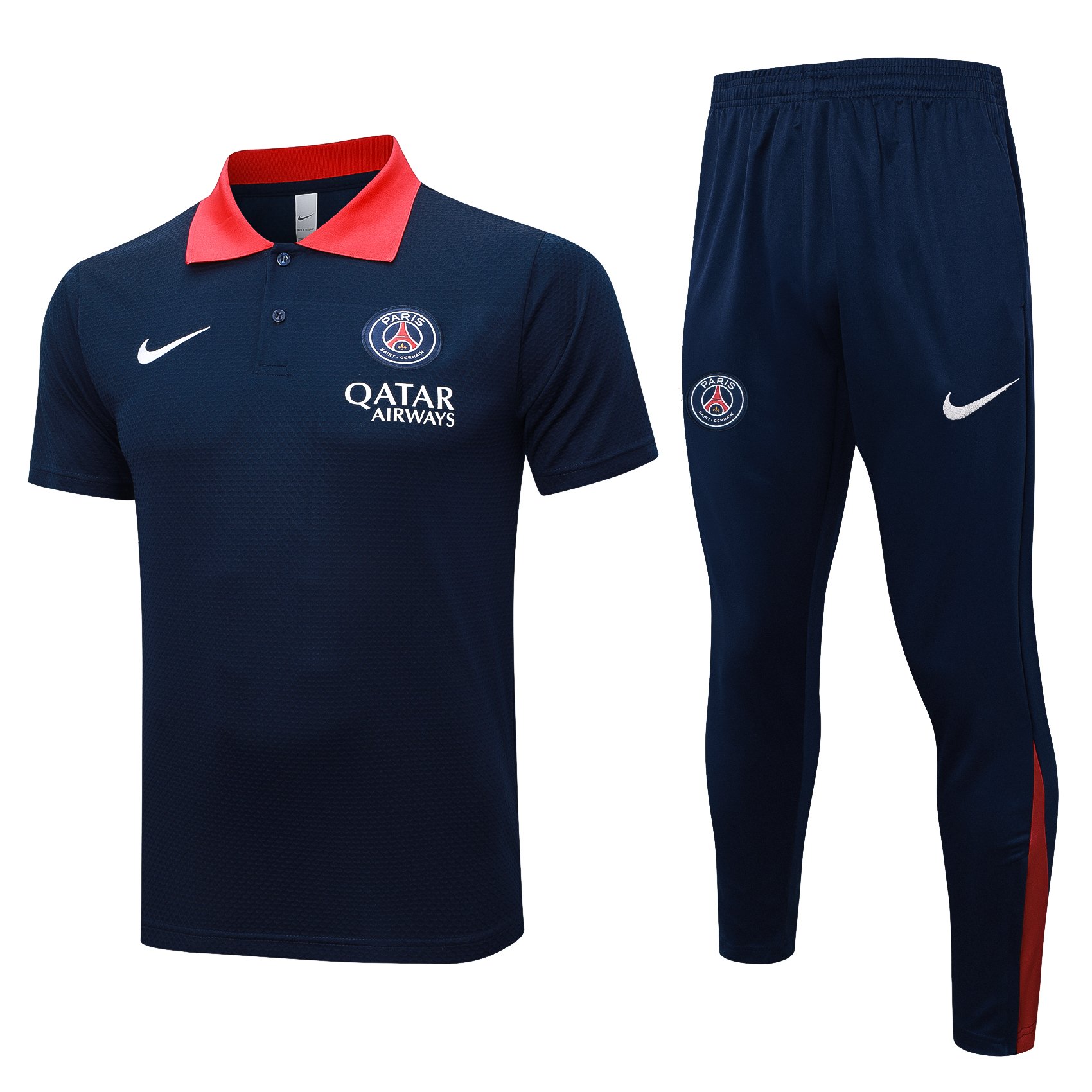 PSG 25/26 Navy Polo Set - SoccerArmor