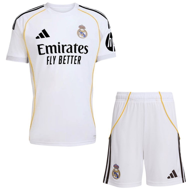 Real Madrid 25/26 Home Kit - SoccerArmor