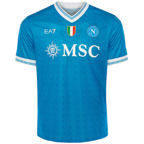 SSC Napoli 25/26 Home Kit - SoccerArmor
