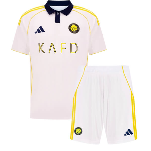 Al-Nassr FC 25/26 Third Kids Kit - SoccerArmor