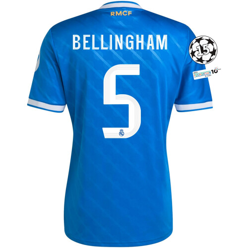 Bellingham Real Madrid 25/26 UCL Third Jersey - SoccerArmor