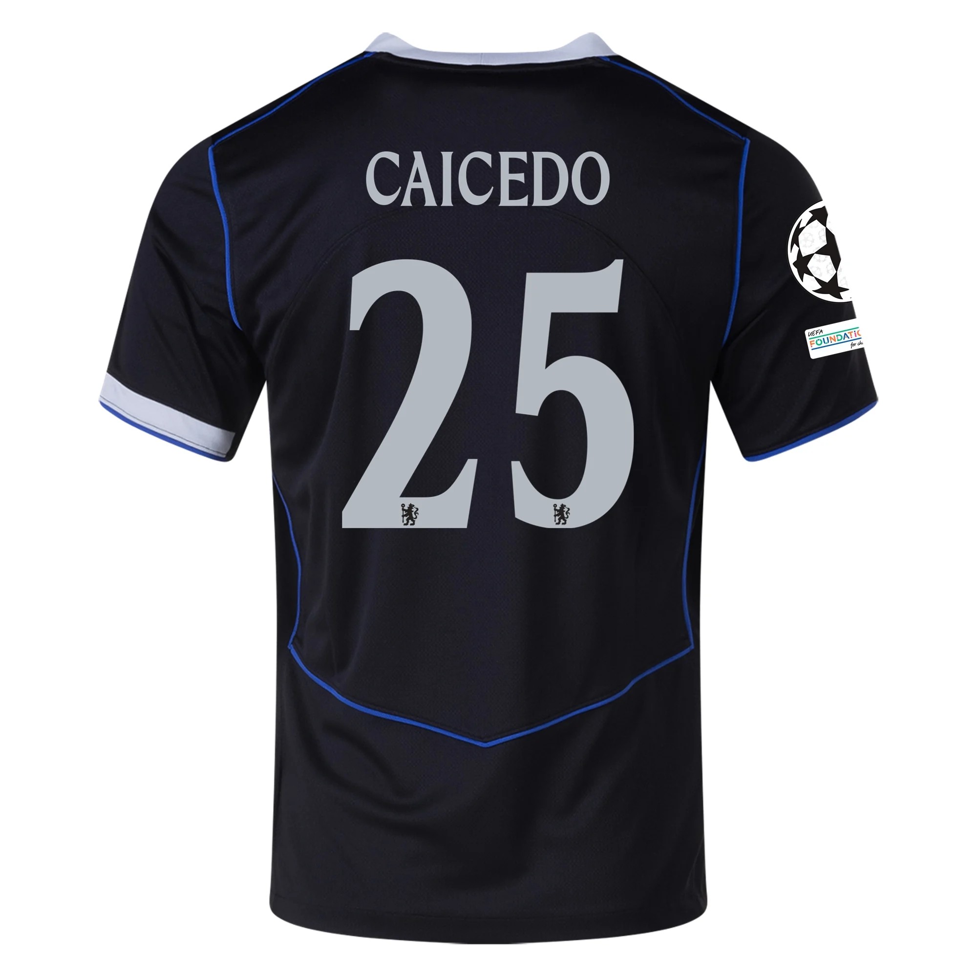 Caicedo Chelsea 25/26 UCL Third Jersey - SoccerArmor