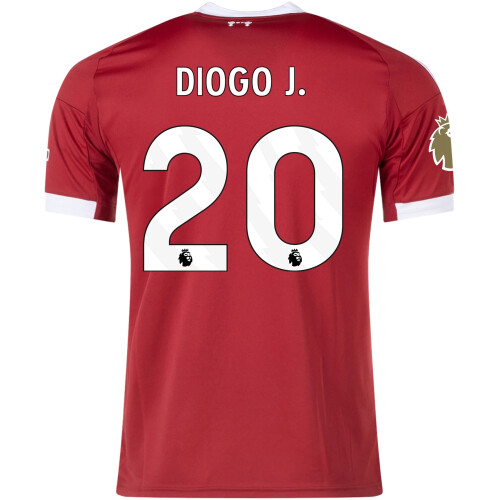 Diogo J. Liverpool 25/26 Home Jersey - SoccerArmor