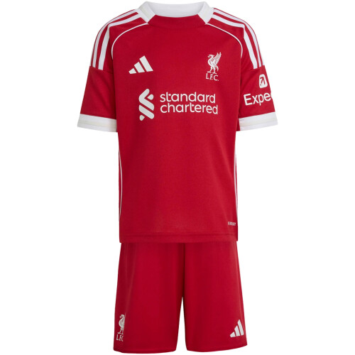 Liverpool 25/26 Home Kids Kit - SoccerArmor