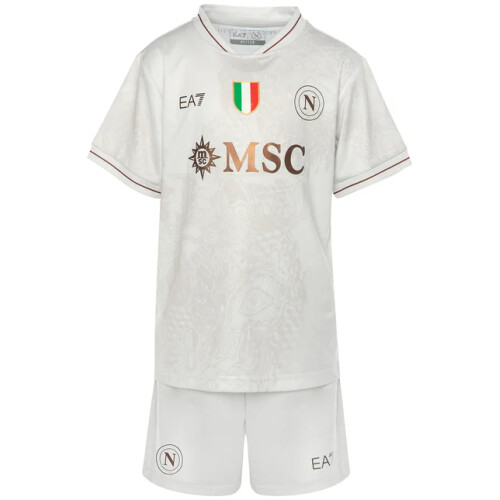 SSC Napoli 25/26 Away Kids Kit - SoccerArmor