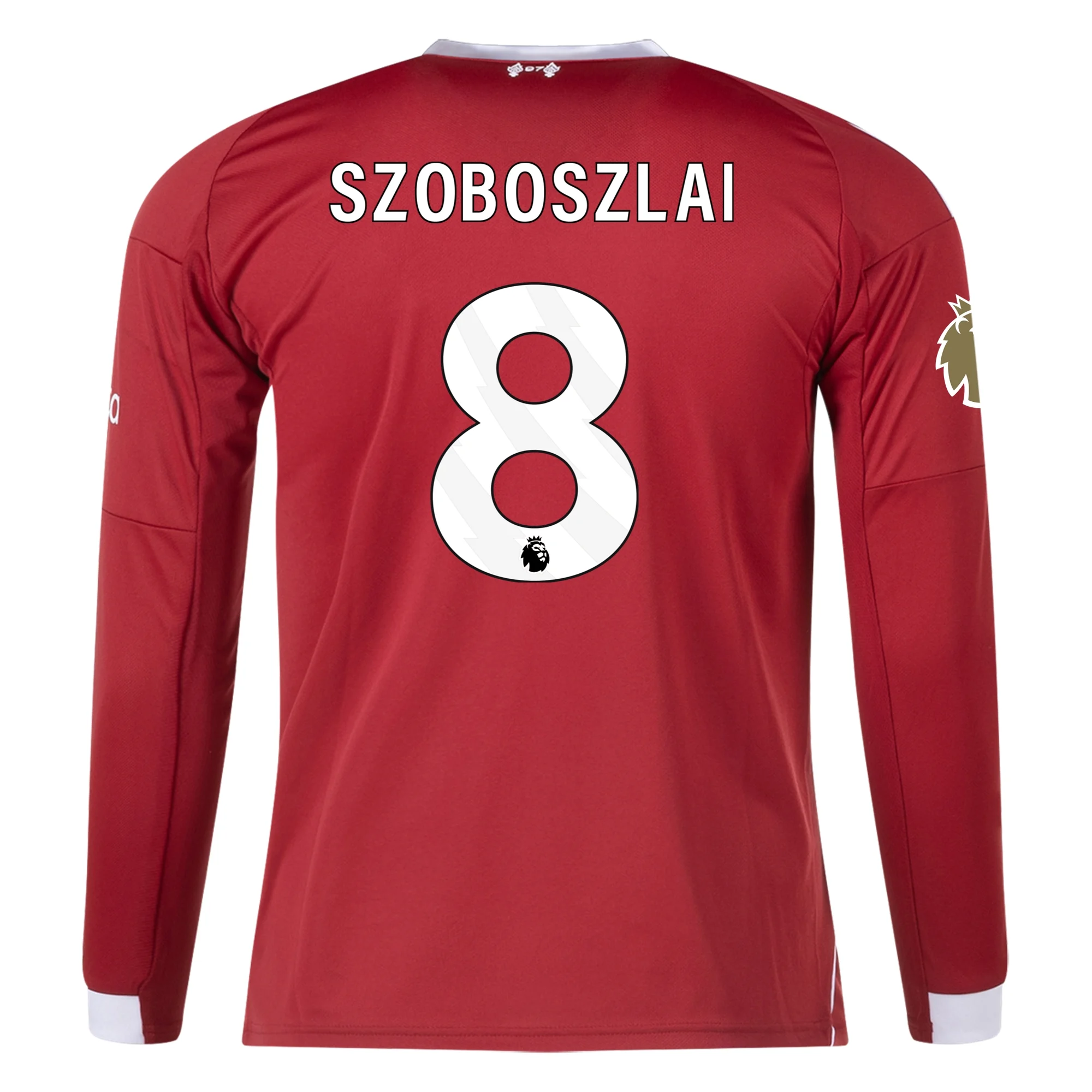 Szoboszlai Liverpool 25/26 Home Long Sleeve Jersey - SoccerArmor