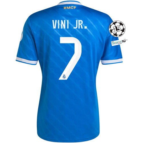 Vini Jr. Real Madrid 25/26 UCL Third Jersey - SoccerArmor