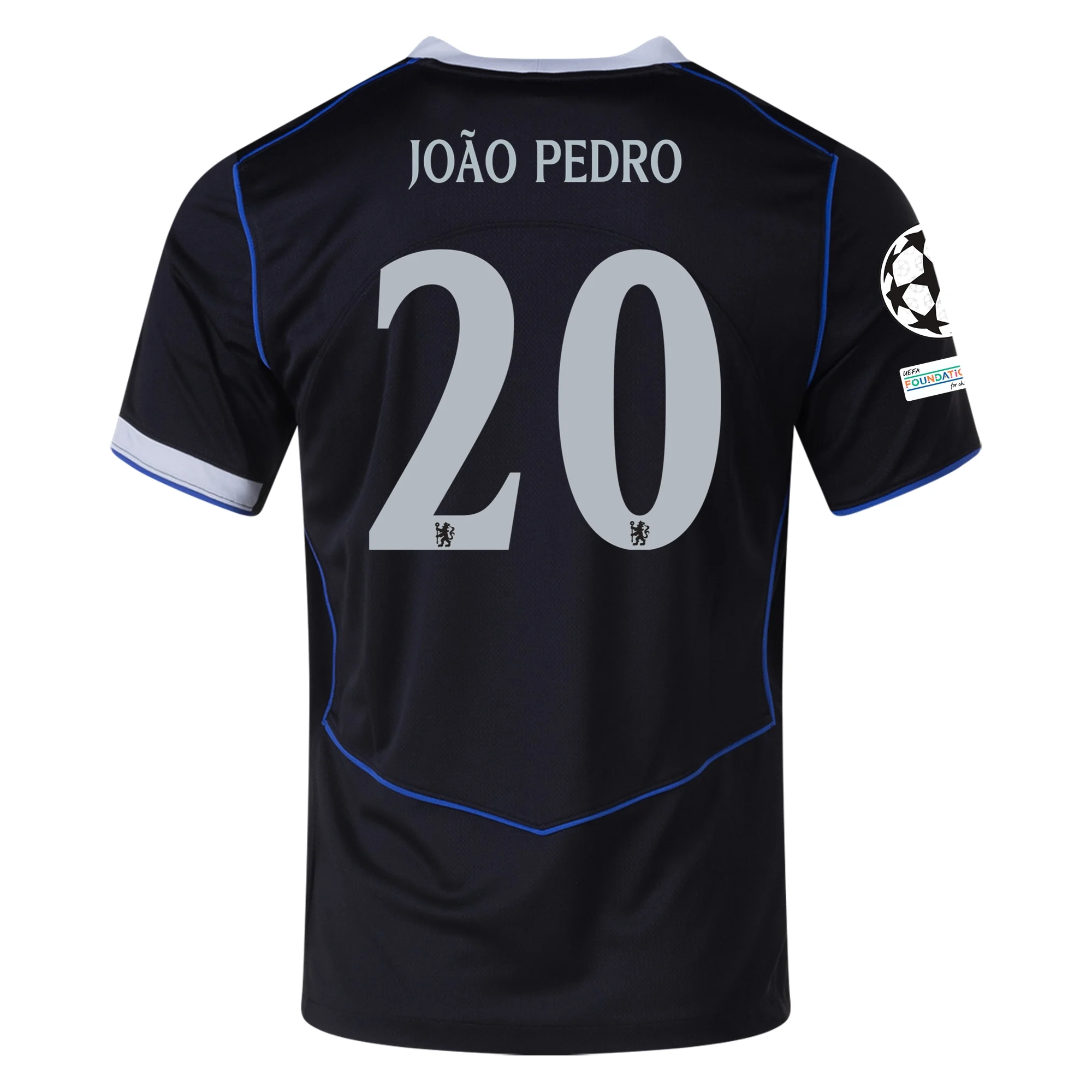 João Pedro Chelsea 25/26 UCL Third Jersey - SoccerArmor