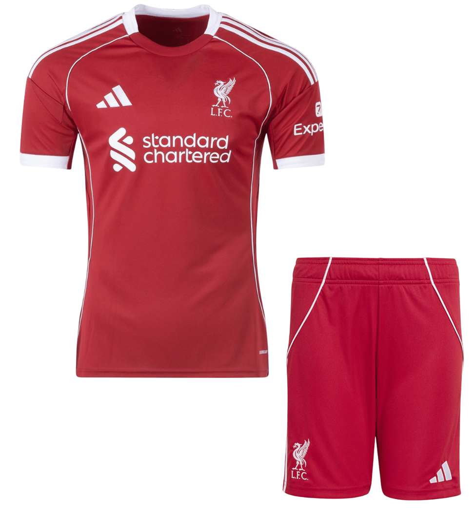 Liverpool 25/26 Home Kit - SoccerArmor