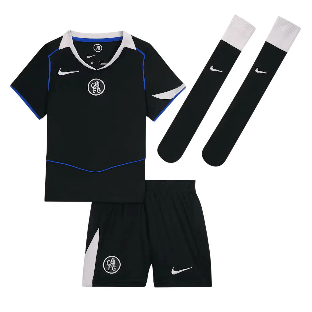 Estêvão Chelsea 25/26 Third Kids Kit - SoccerArmor