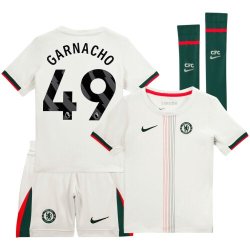 Garnacho Chelsea 25/26 Away Kids Kit - SoccerArmor
