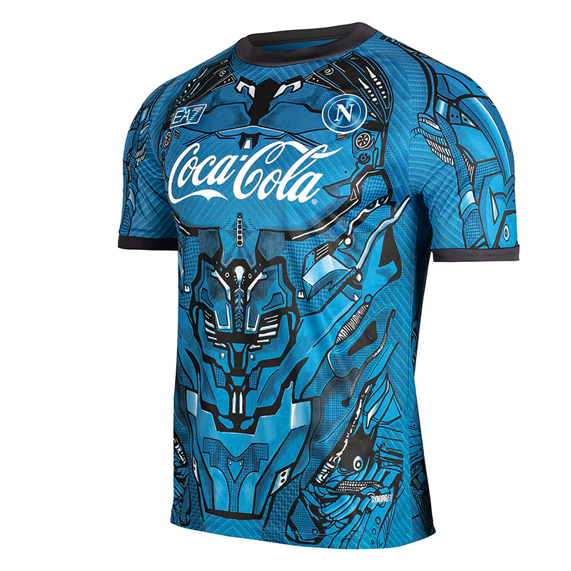 SSC Napoli 25/26 Sky Blue Training Jersey - SoccerArmor