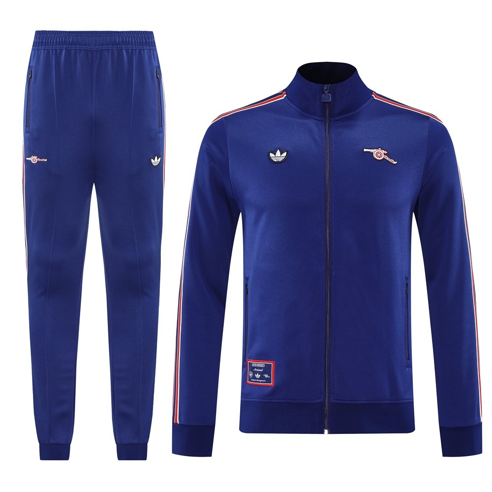 Arsenal 24/25 Icon Full-Zip Tracksuit - SoccerArmor