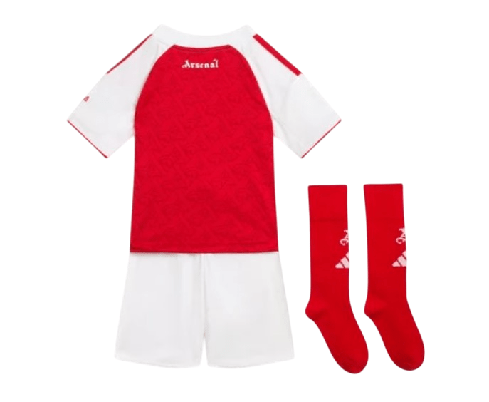 Arsenal 25/26 Home Kids Kit - SoccerArmor