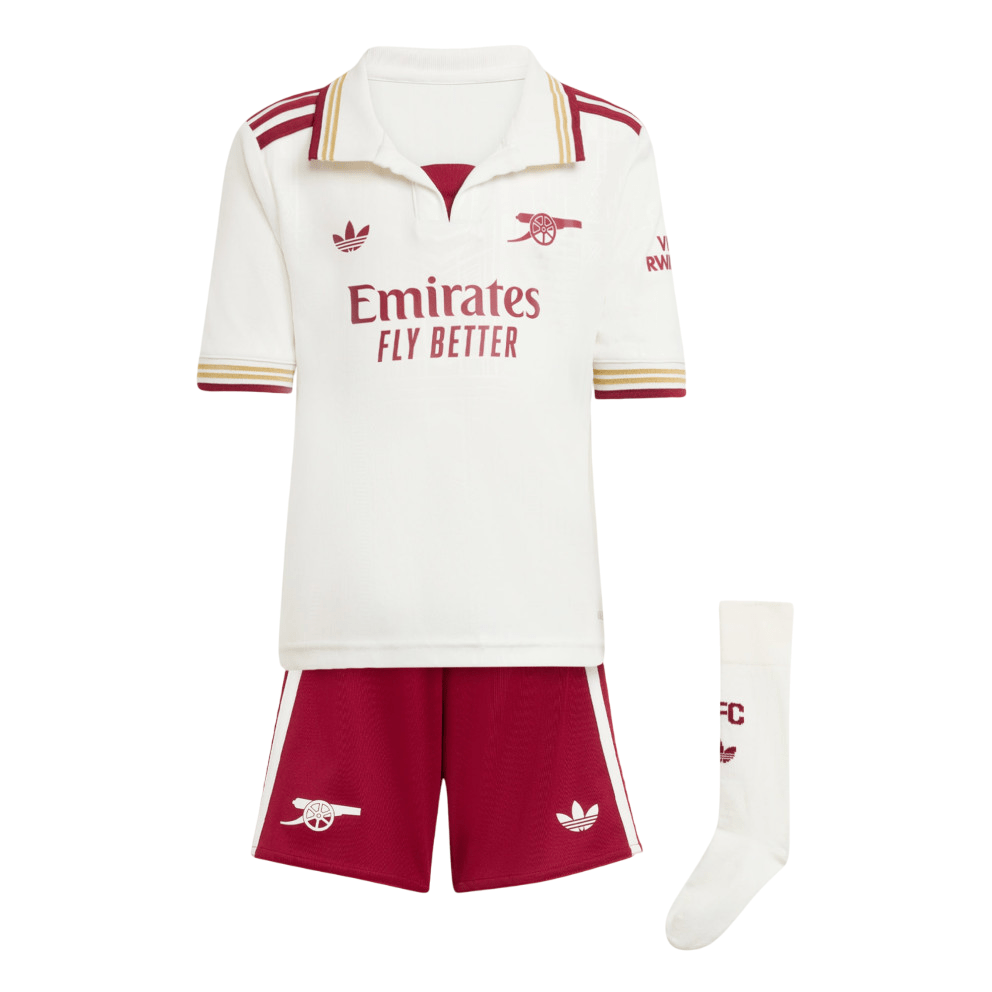 Arsenal 25/26 Third Kids Kit - SoccerArmor