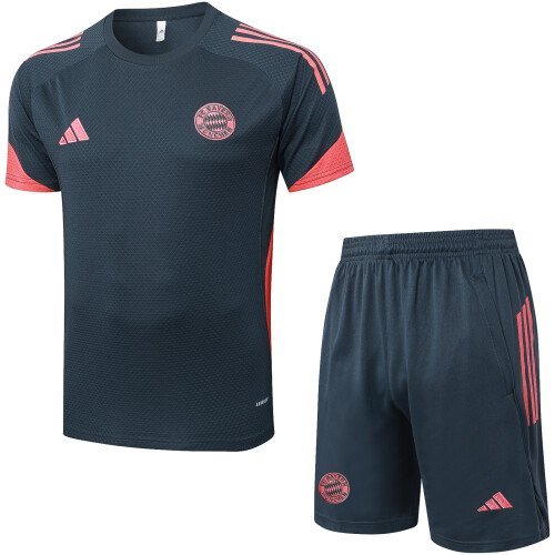Bayern Munich 25/26 Dark Grey Training Kit - SoccerArmor