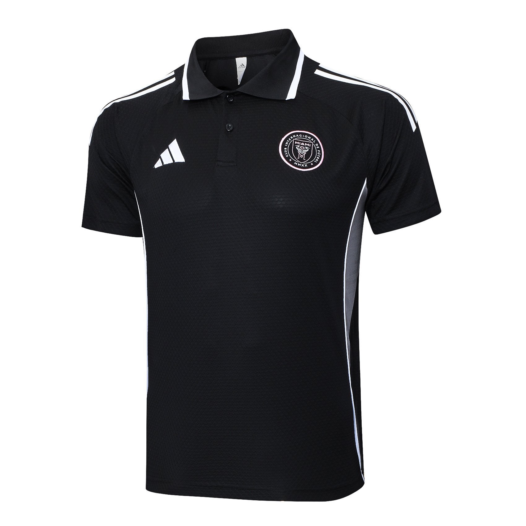 Inter Miami 25/26 Black Training Polo Set - SoccerArmor
