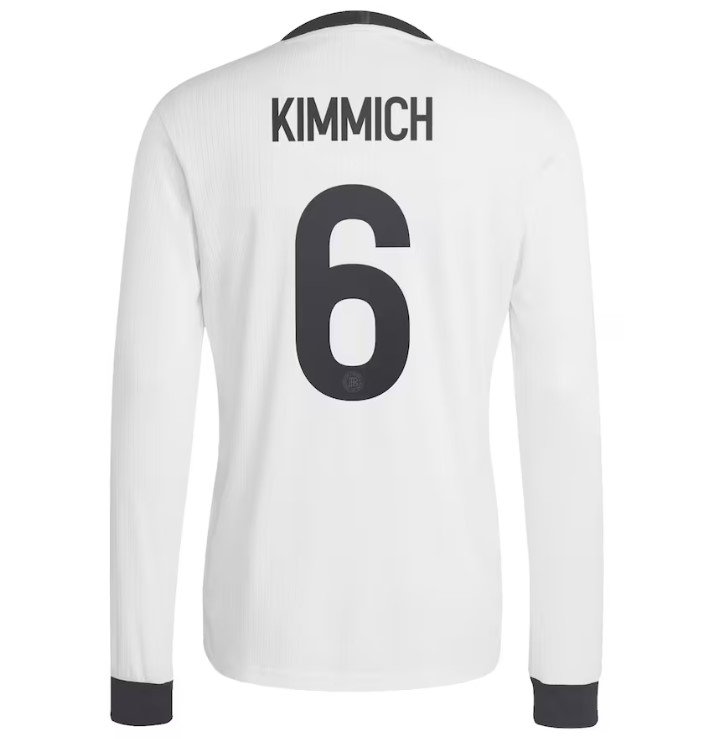 Kimmich Germany 125th Anniversary Long Sleeve Jersey - SoccerArmor