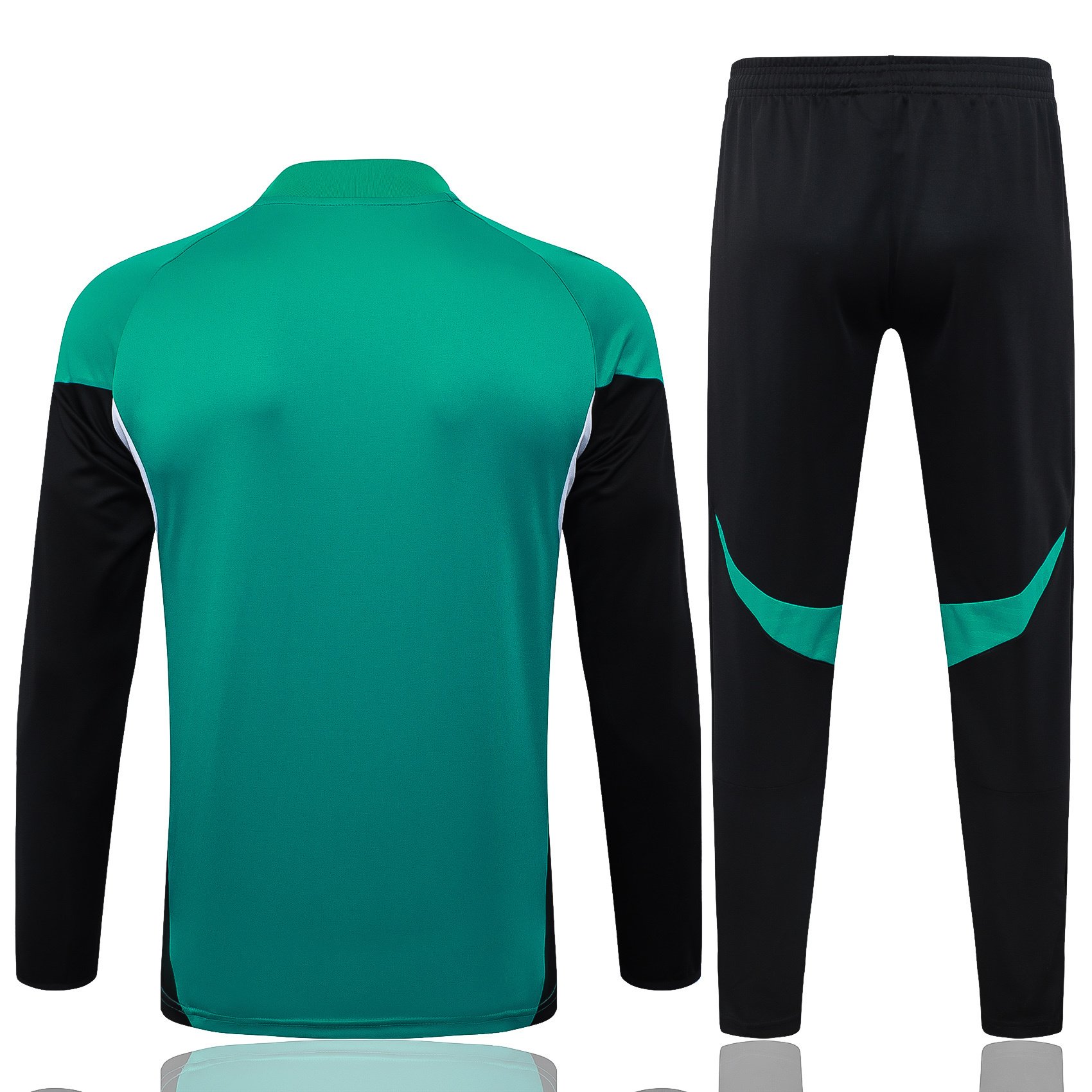Liverpool 25/26 Green Half-Zip Tracksuit - SoccerArmor