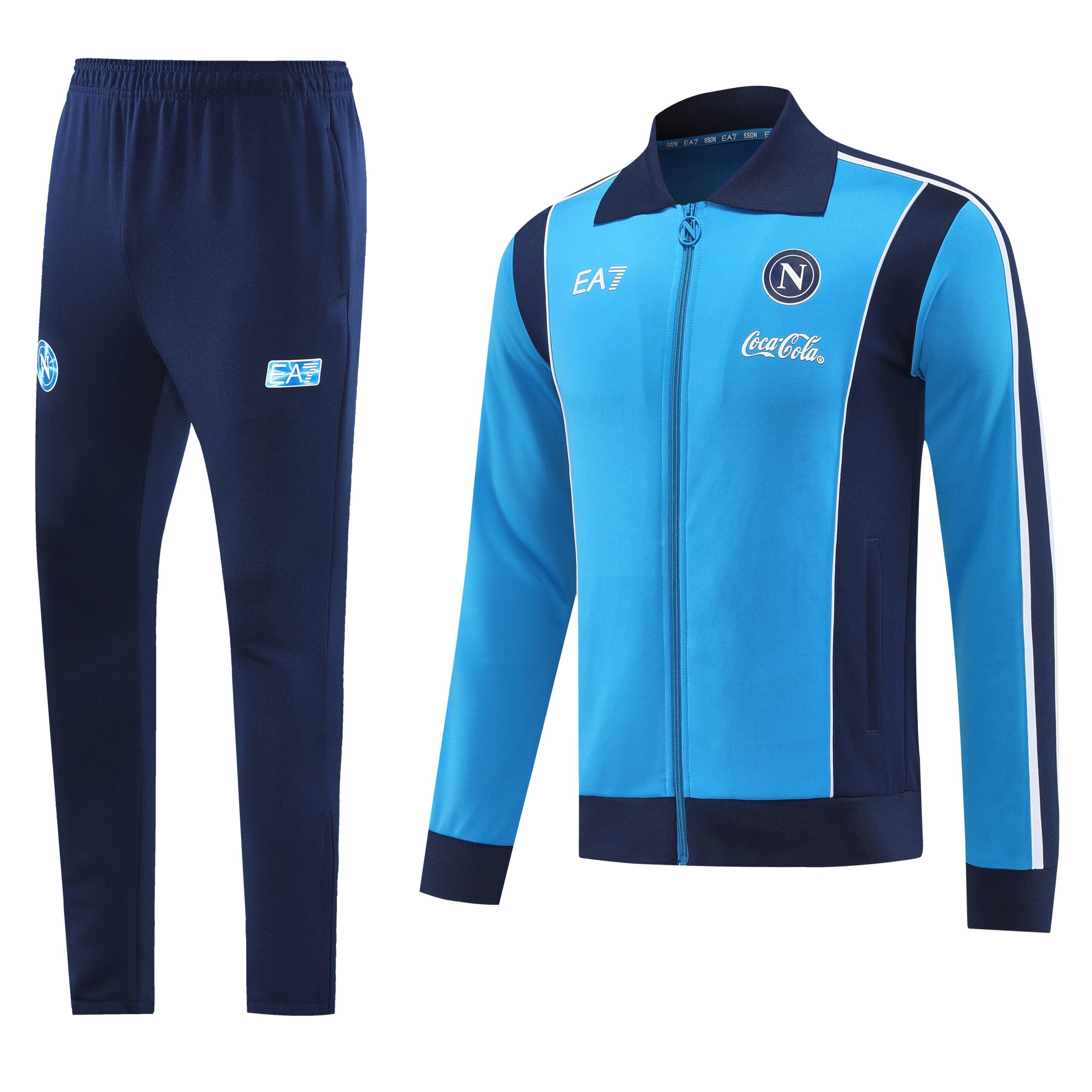 SSC Napoli 25/26 Blue Tracksuit - SoccerArmor