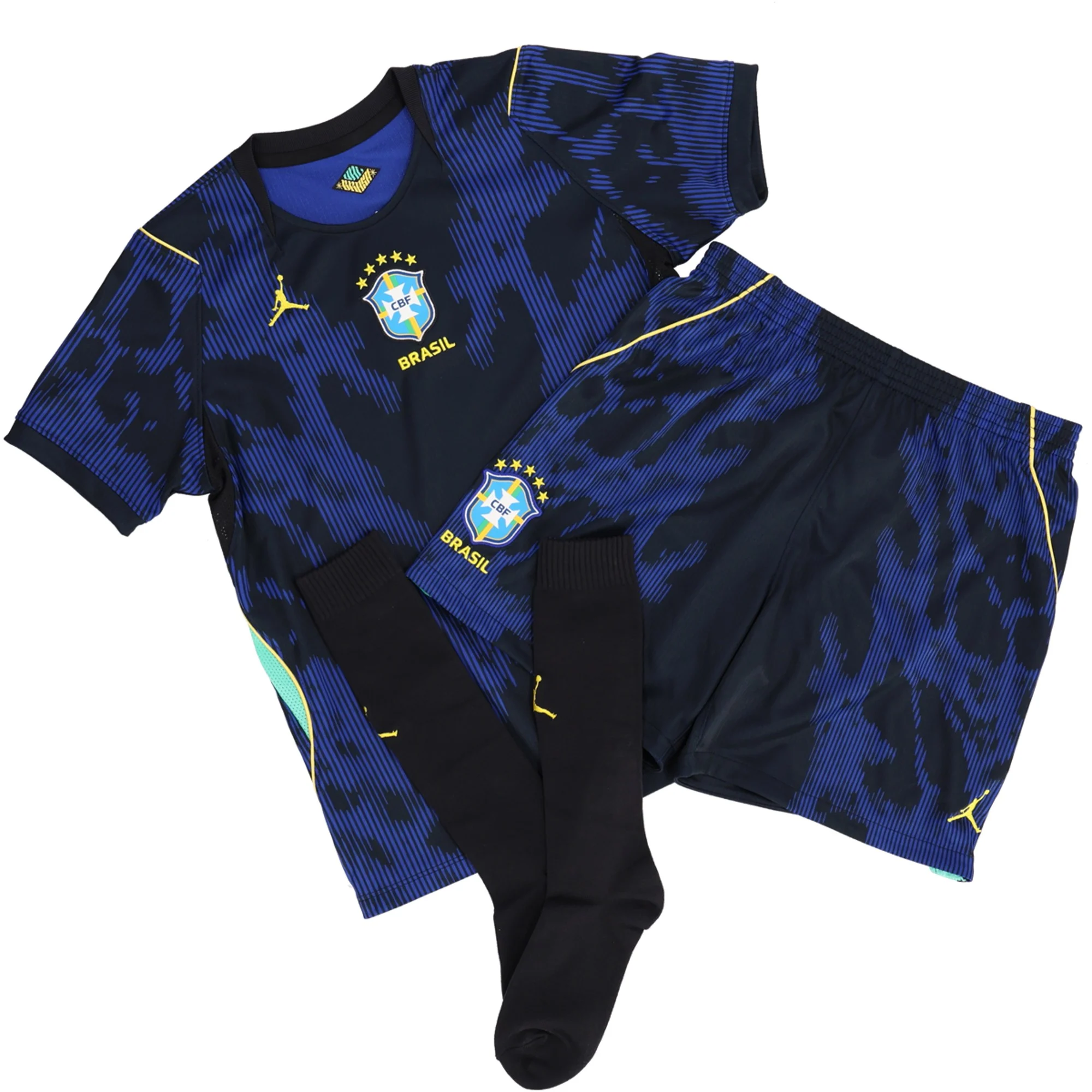 Brazil 2026 Away Kids Kit - SoccerArmor
