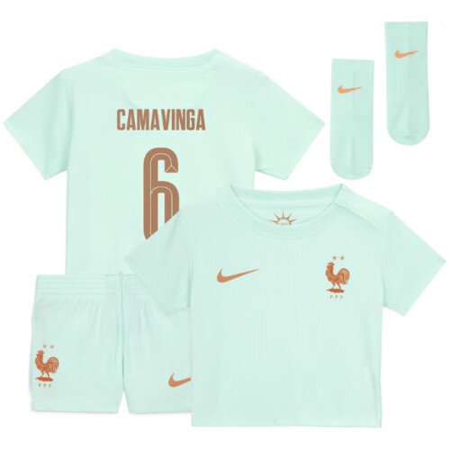 Camavinga France 26/27 Away Kids Kit - SoccerArmor